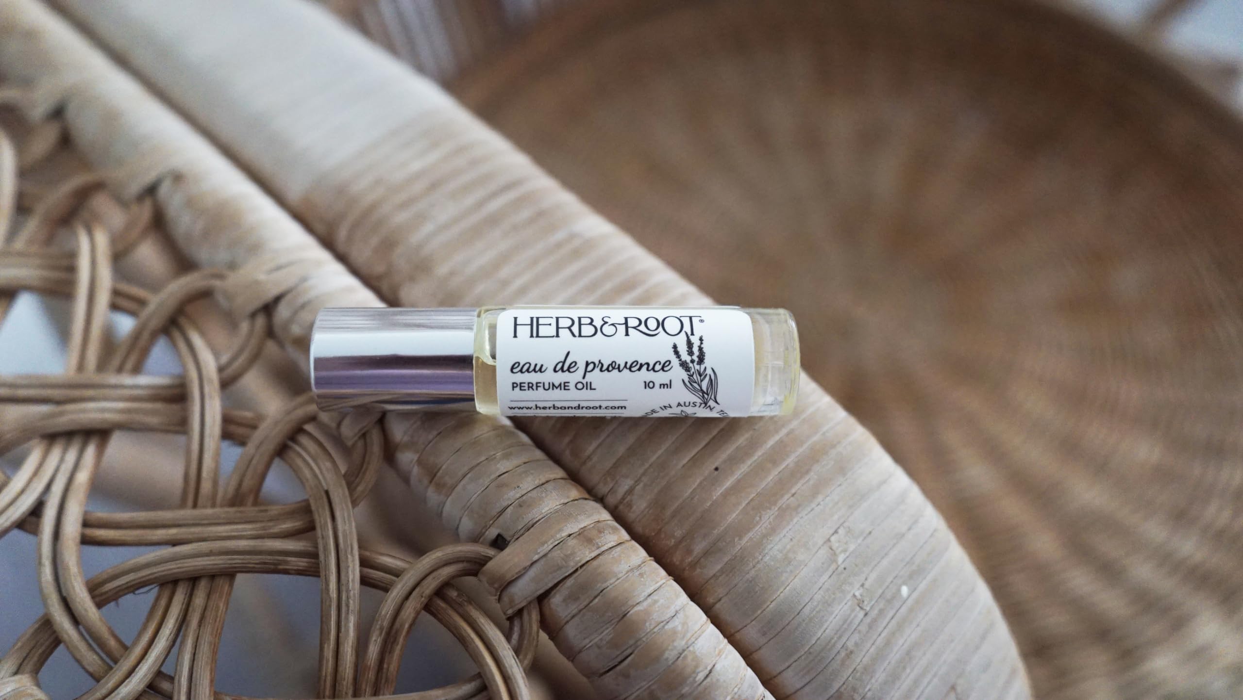 Lavender Cedar Jasmine Perfume Oil for Women | Rollerball (Roll on) Fragrance | Herb and Root 10ml