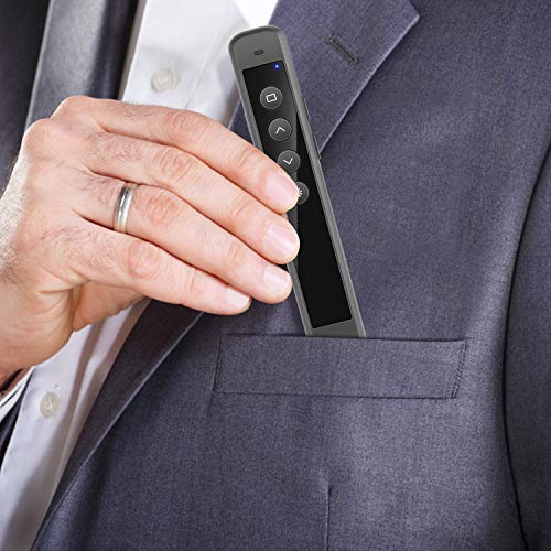 Presentation Clicker, LNGOOR Presentation Remote Rechargeable RF 2.4GHz Wireless Presenter Powerpoint PPT Keynote Slide Clicker with Laser Pointer Support Hyperlink