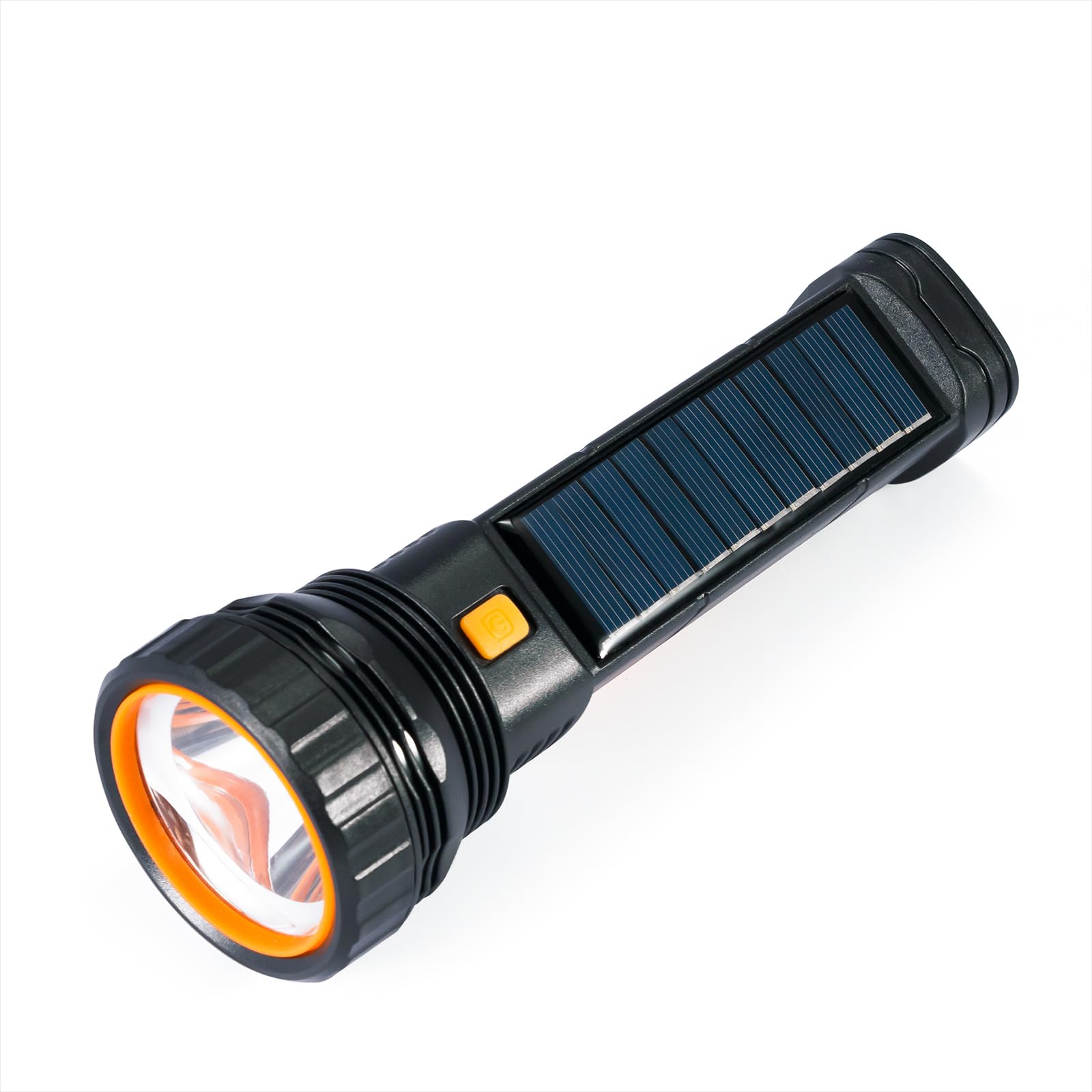 BeyondNice Multifunctional LED Flashlight, Mobile Power Supply for Phone Charging, Long Press to Control Brightness, 1200 lumens, 3 Modes and COB Side Lights, Portable Waterproof Lighting