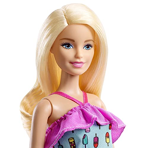 Barbie FTV96 β Doll with Bicycle and Accessories, Dolls and Doll Accessories from 3 Years
