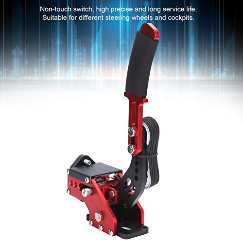 Estink USB Handbrake Game Handbrake High Precise Aluminiu for Indoor Garden(red, White)