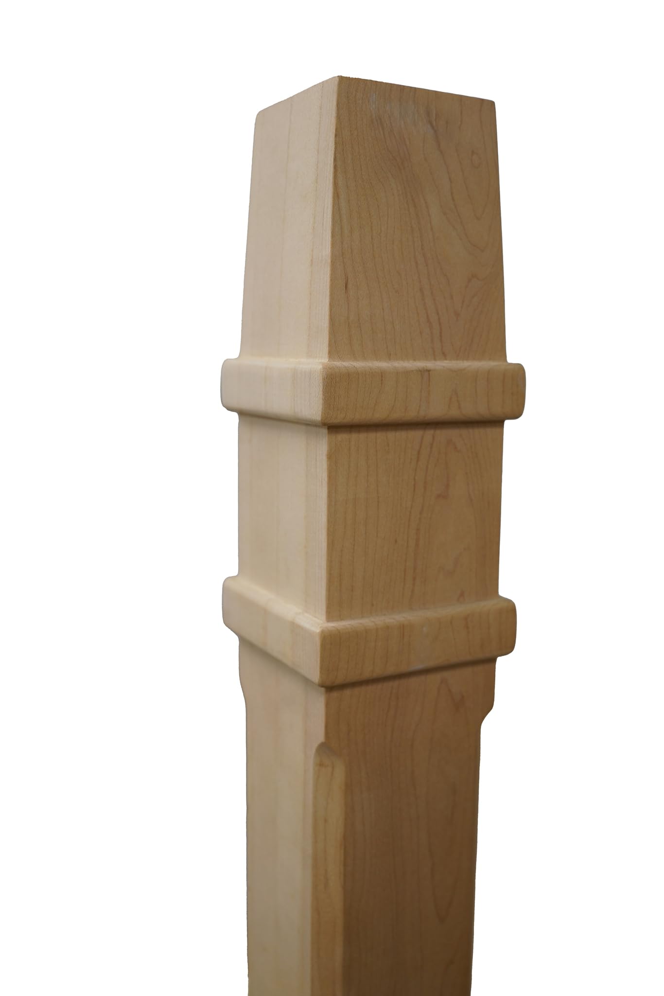 BingLTD - 36 in x 3 in Unfinished Maple Hardwood Post - 1 PC (K14350CP-MA)