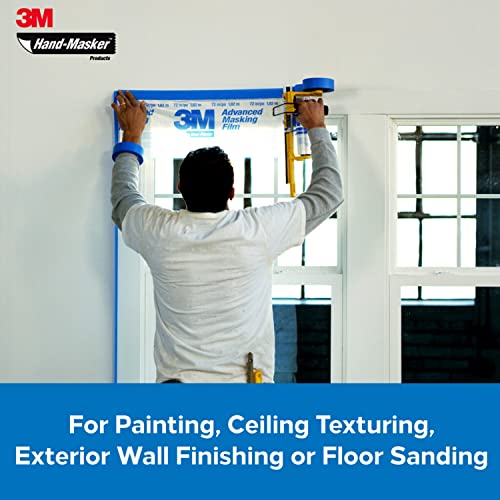 3M™ Hand-Masker™ Pre-Loaded Dispensers, Masking Film Tape Kit