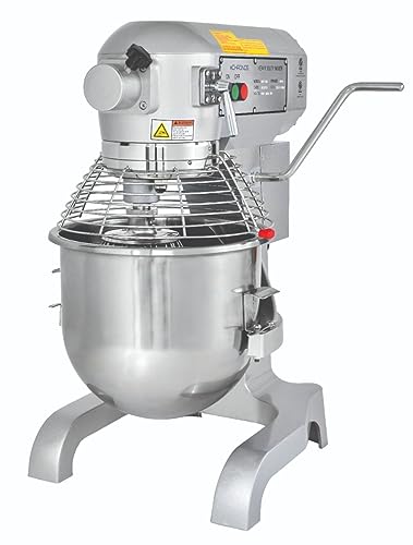 Chronos 30R-002 Commercial 20 Qt. Planetary Stand Mixer with Bowl, Accessories, and #12 Attachment Hub