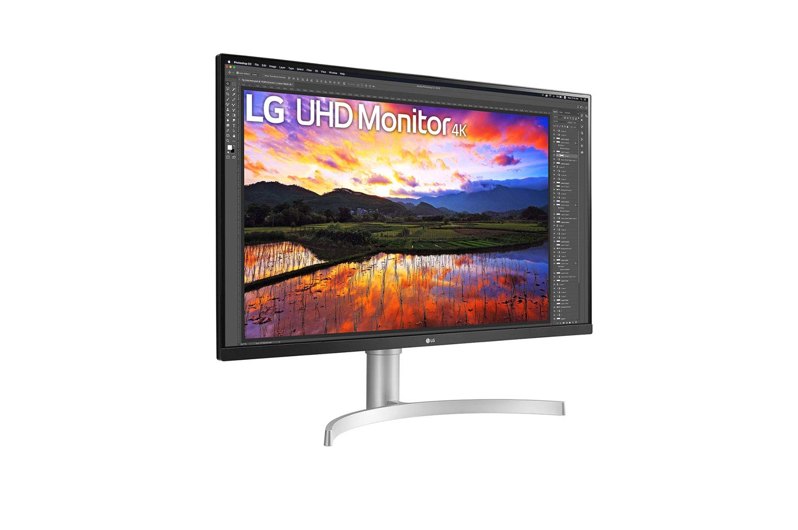 LG 31.5β HDR10 IPS UHD 4K Monitor (3840x2160) with DCI-P3 95% (Typ.), AMD FreeSync, Dynamic Action Sync, Black Stabilizer, MAXX Audio & Ergonomic Design (32BN67U-B)