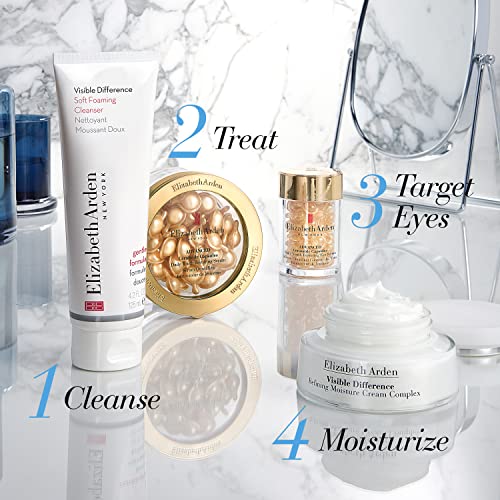 Elizabeth Arden Visible Difference Refining Moisture Cream Complex, Daily Face Moisturizer, Dermatologist and Clinically Tested, 2.5 oz