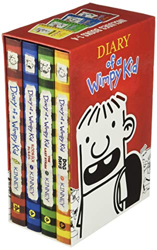 Diary of a Wimpy Kid Box of Books 1-4