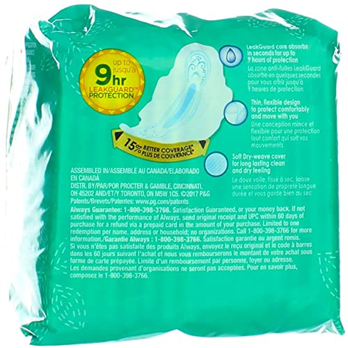 Always Pads Size 2 Ultra Thin 16 Count Long Super (2 Pack)