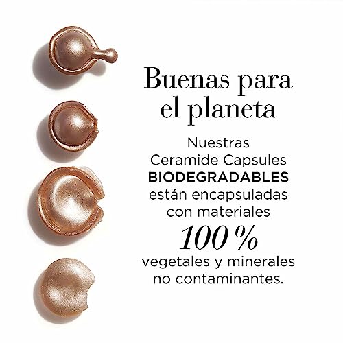 Elizabeth Arden Vitamin C Ceramide Capsules Serum, Daily Skin Care, Brightening Face Serum, 30 Count