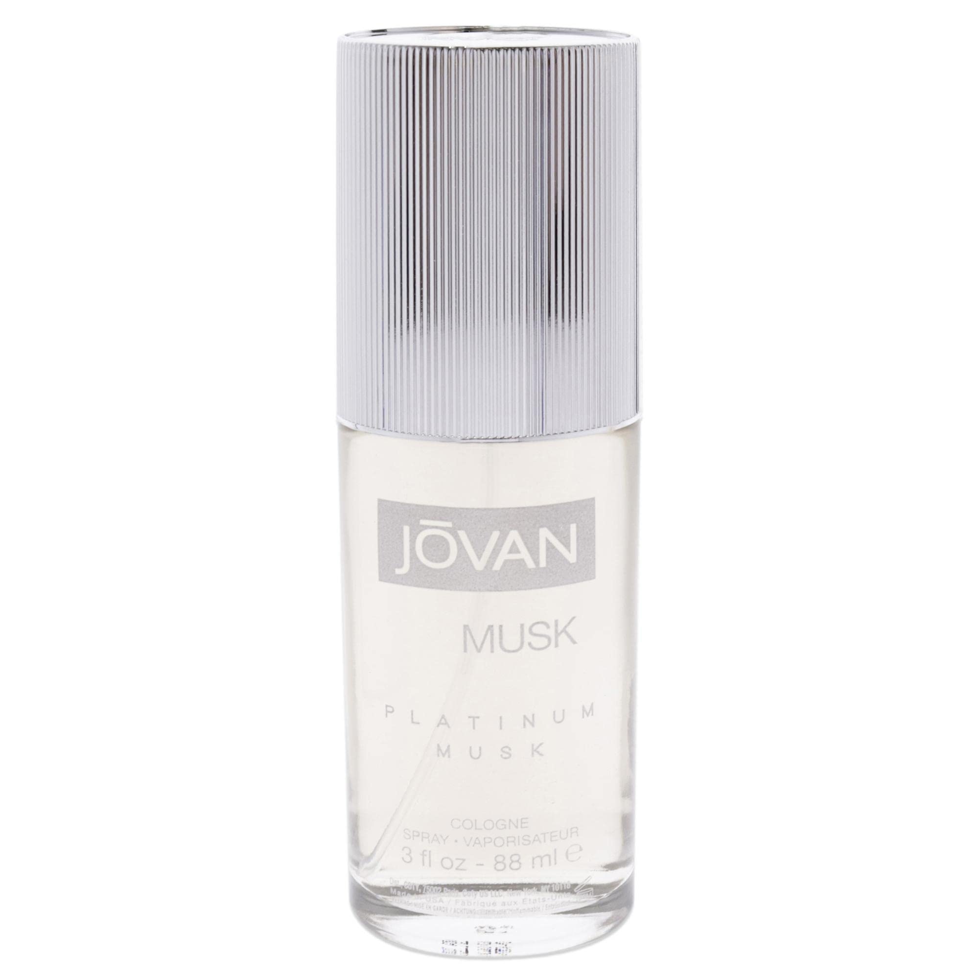 Jovan Jovan Platinum Musk Men EDC Spray 3 oz