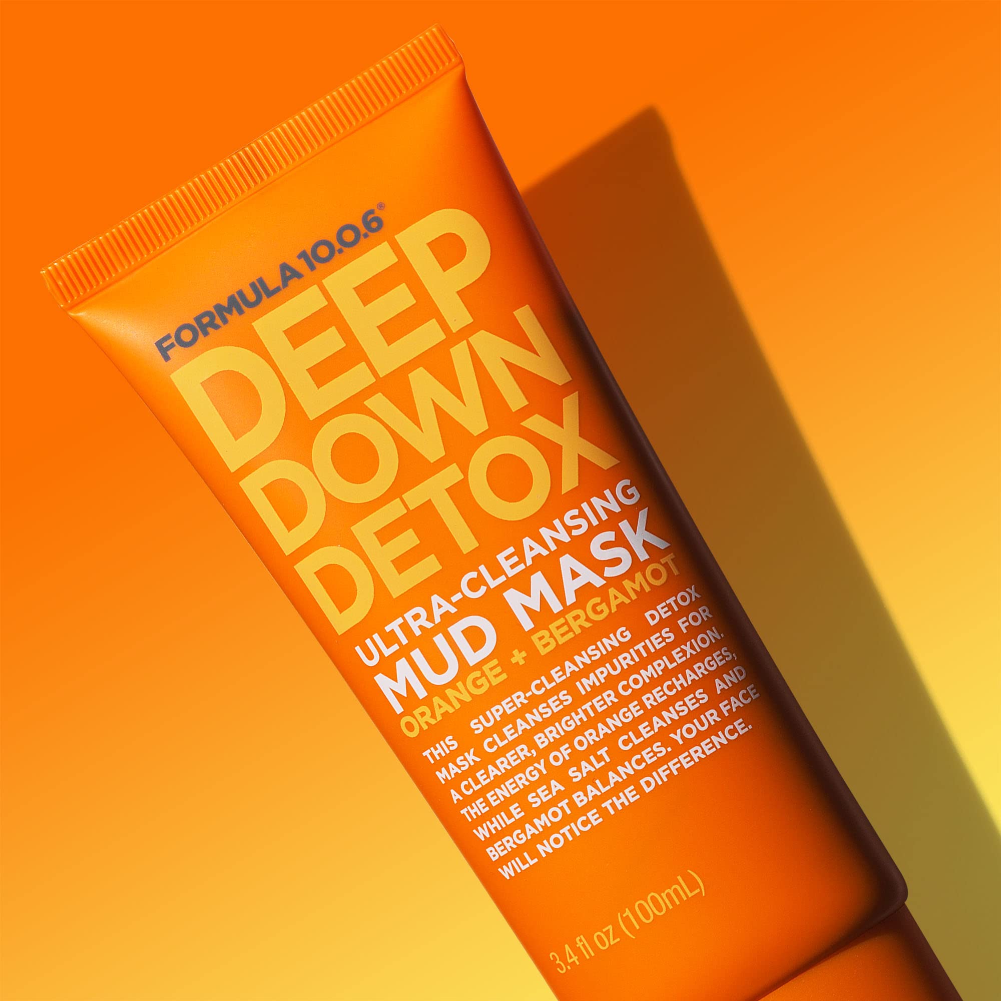 FORMULA 10.0.6 Deep Down Detox Ulta Cleansing Facial MudMask 3.4 fl oz (100ml)