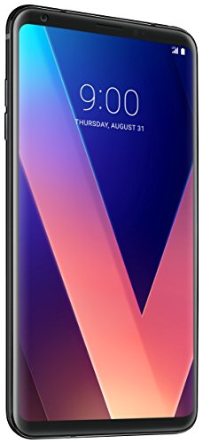 LG Electronics V30+ Factory Unlocked Phone, 128GB, 6", Black (U.S. Warranty)