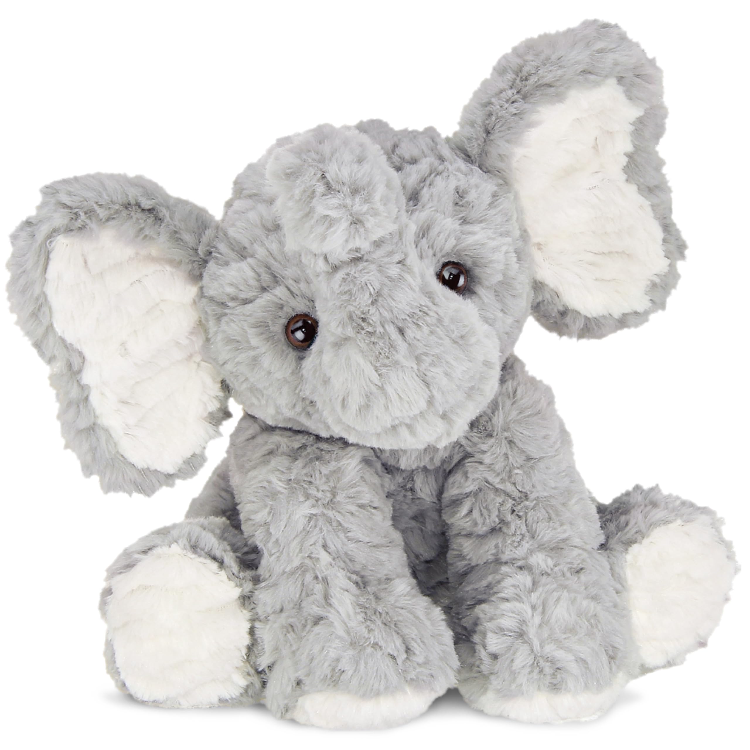 Bearington Collection Dinky The Elephant 11 Inch Stuffed Elephant - Stuffed Animal - Plush Elephant