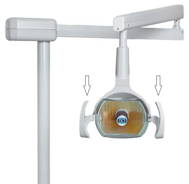 American 2Pcs/Set Dental Operatory Light Handle Left and Right DCI Equipment for Dental Lights