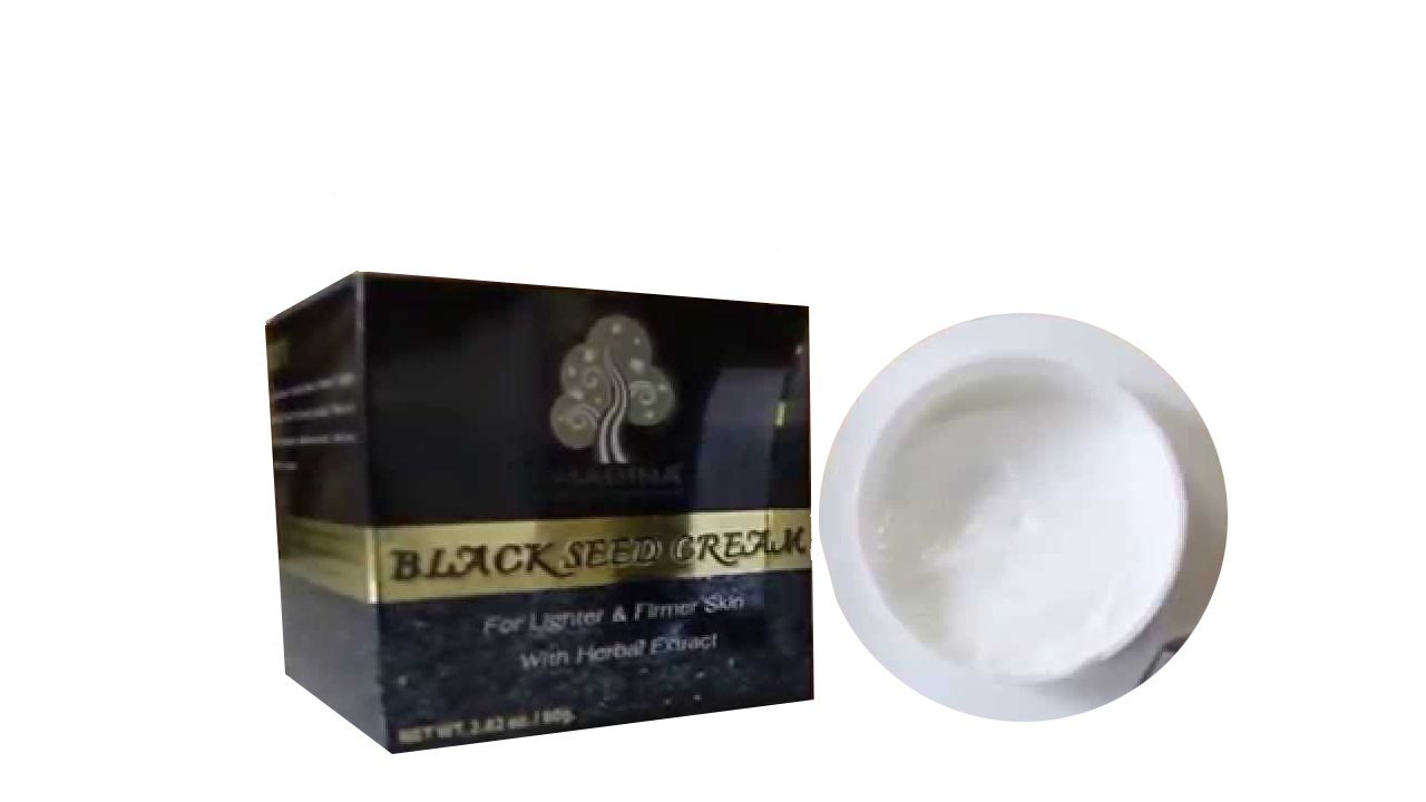 Black Seed Facial Cream/Lighter, Firmer Skin/Contains Black Seed Oil and Herbal Extracts. by Madina