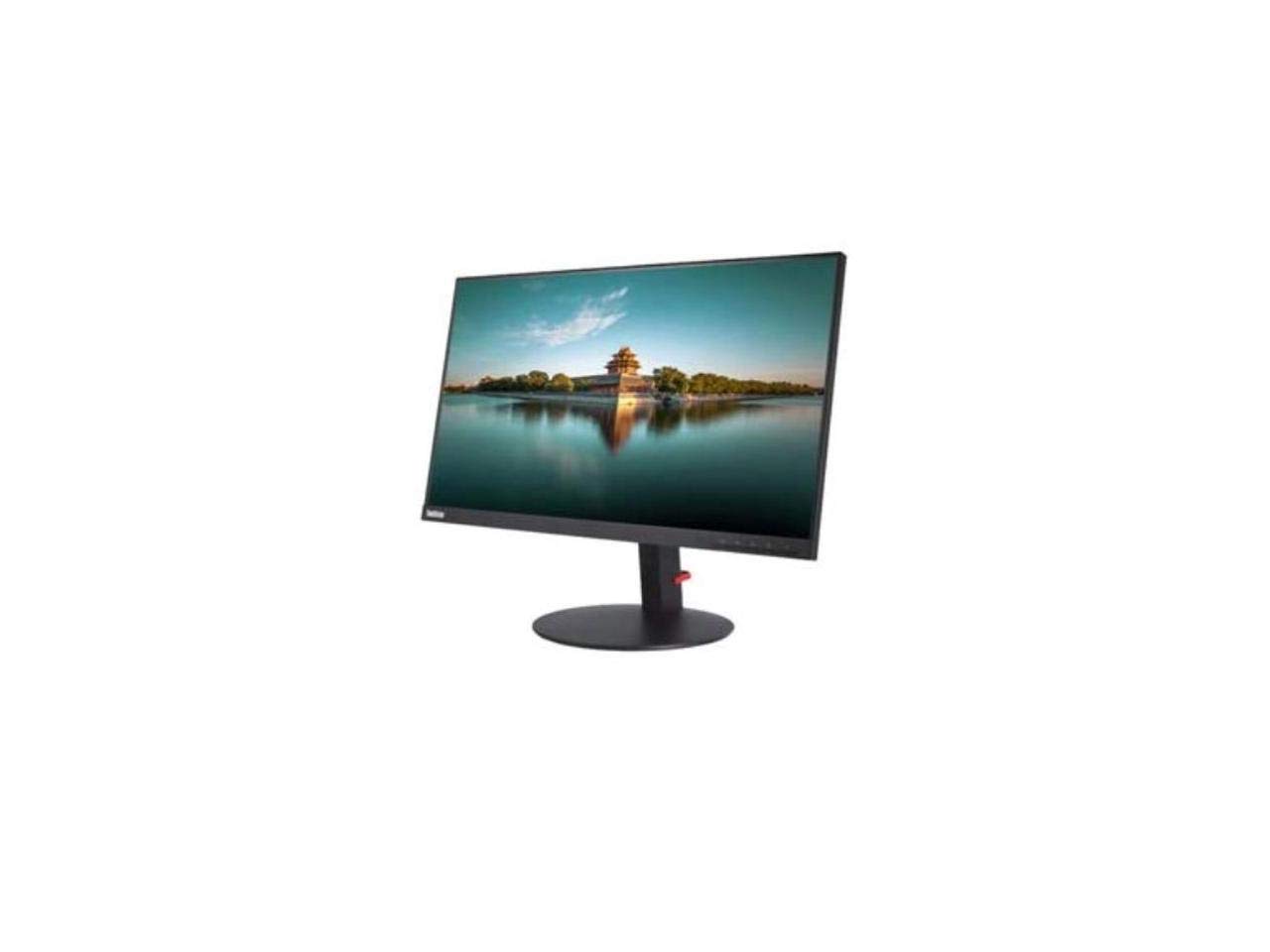Lenovo ThinkVision T24i 24" Full HD WLED LCD Monitor Raven Black 250 Nit Brightness IPS Technology, 1920 x 1080, HDMI, VGA, DisplayPort, USB Hub HDMI