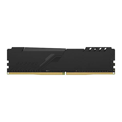 HyperX Fury 32GB 3200MHz DDR4 Ram CL16 DIMM Black Desktop Memory with low-profile heat spreader