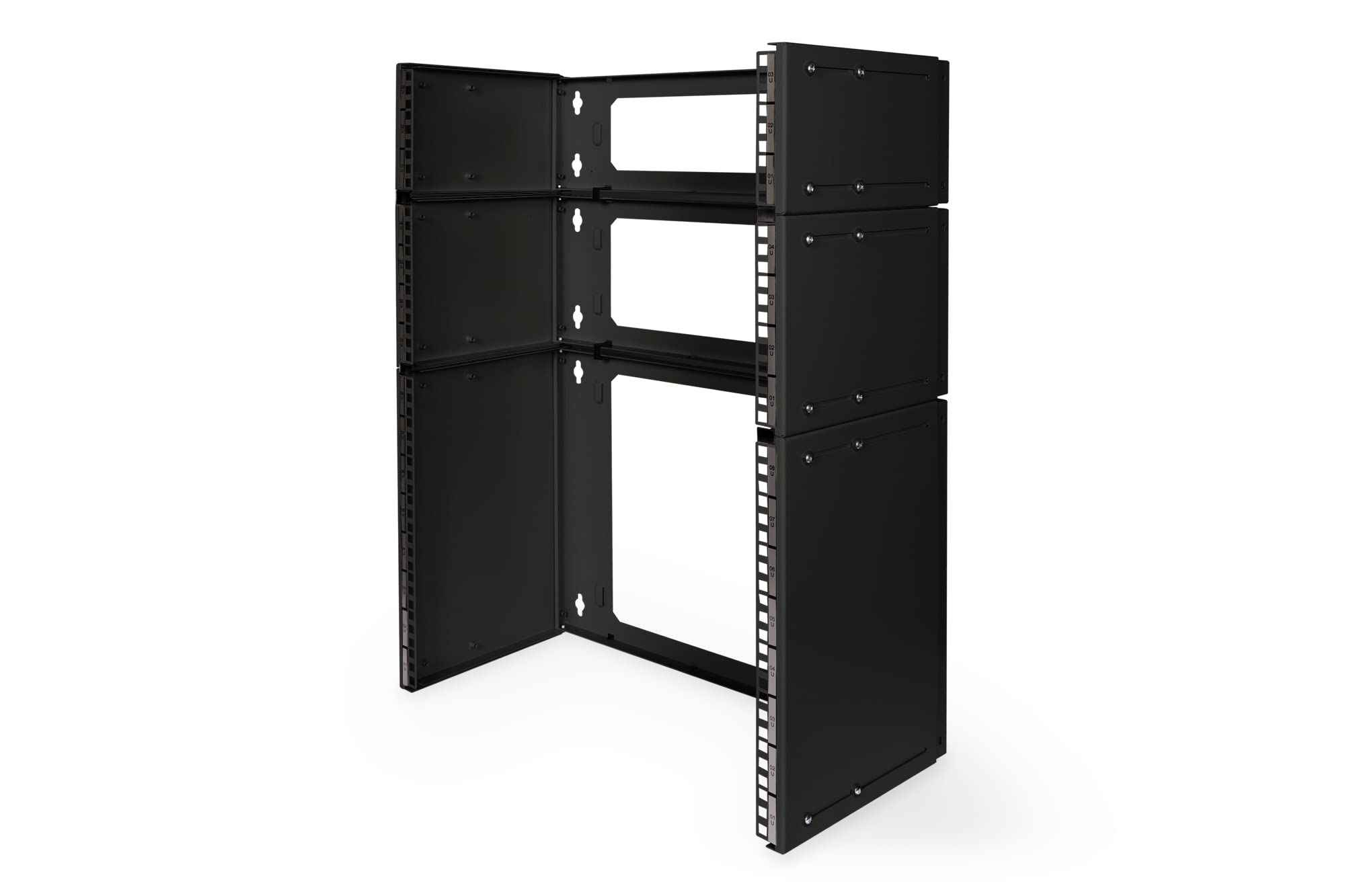 Digitus Assmann DN-19 PB-8U-SW 8HE Wall Bracket Unmounted 48.3 cm / 19 Inches Black