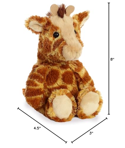Aurora - Cuddly Friends - 8" Giraffe, Brown