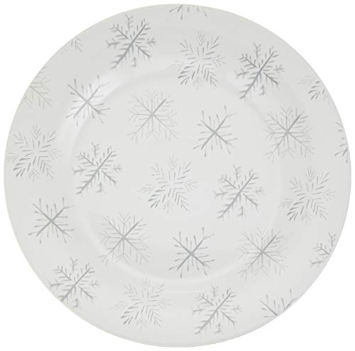 Lenox Alpine Snowflake Round Serving Tray