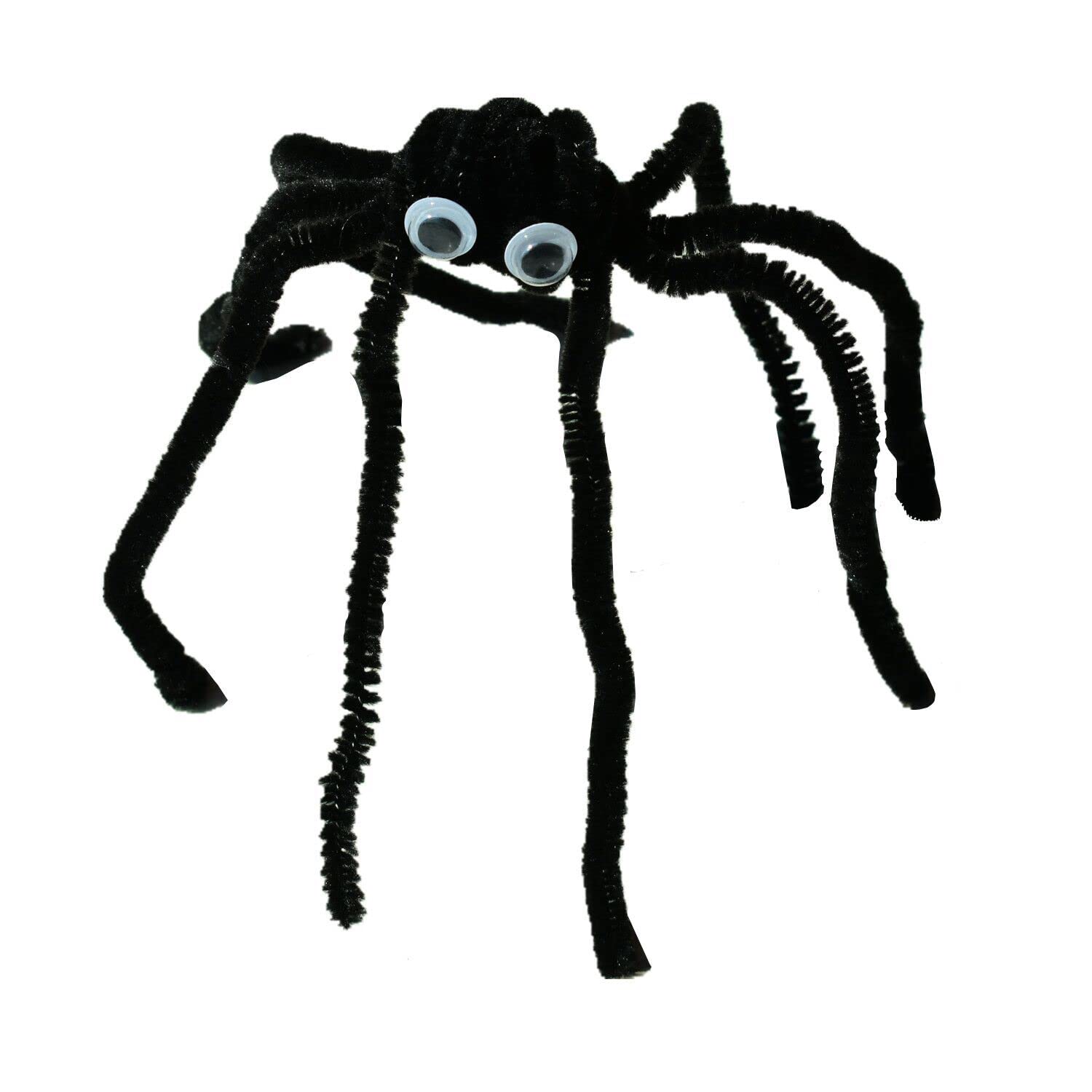 Black Pipe Cleaners Chenille Stems (300 Pack) for DIY Art Craft Decorations Creative (0.24 x 12 Inch)