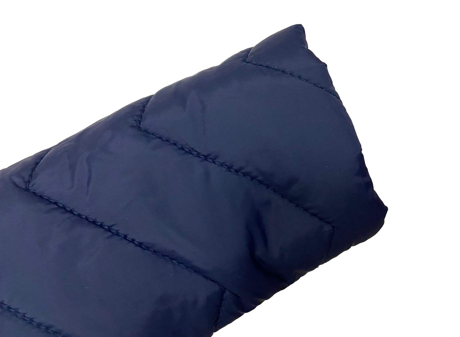 DINGDONG'S CLOSET Baby Boy Girl Winter Hooded Puffer Jacket Snowsuit with Gloves(Navy,9-12M)
