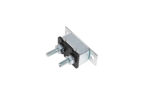 GLOSO E513 Stud Type Auto Reset Circuit Breakers For Car Truck RV Automotive Marine Boat Trolling motor & Custom Wiring Audio battery protection Lengthwise Bracket, (T1) - 1 Pack (20A)