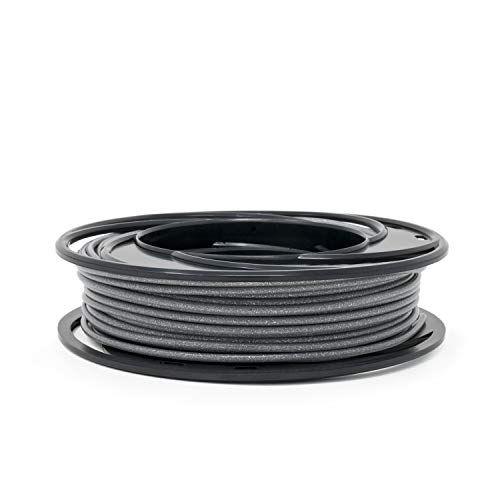 Gizmo Dorks Glitter PLA 3D Printer Filament 3mm (2.85mm) 200g, Gray