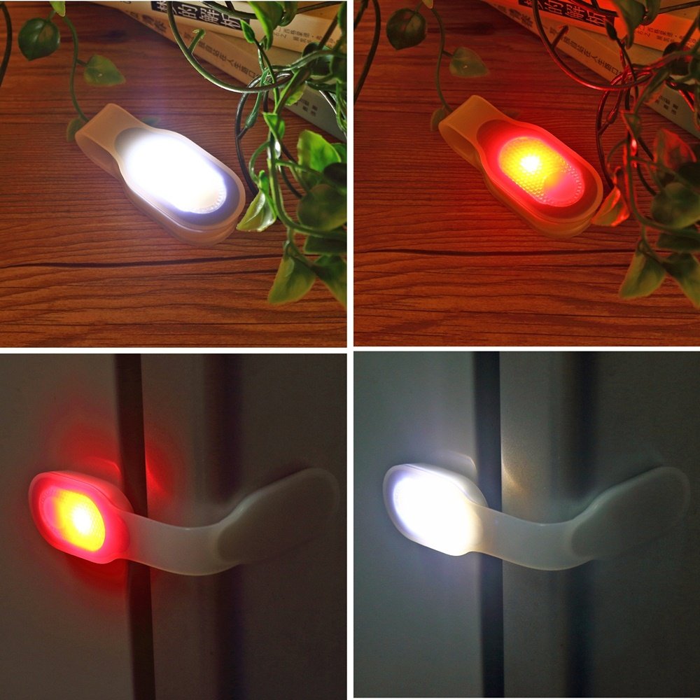 Alonefire LED Flashlights Clip on Flashlight Safely Nursing Night Shift Light Hands Free Strong Magnetic to Grip Clothing with Keychain Flashlight for Nurses Backpack Shirt Badge Outdoor Emergency