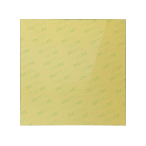 Gizmo Dorks PEI Sheet 3D Printer Build Surface 300mm x 300mm (11.8" x 11.8") with Laminated 3M 468MP Adhesive, Made in The USA