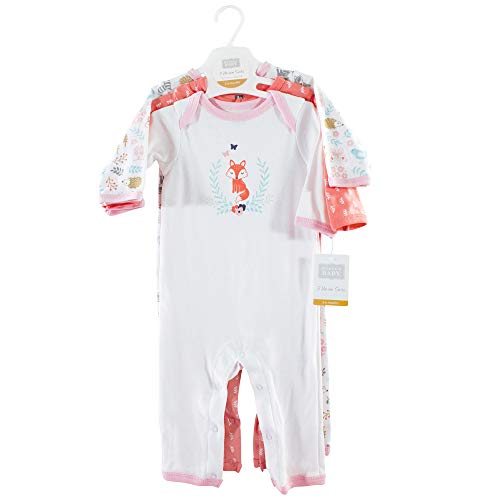 Hudson Baby baby girls Cotton Coverall, Woodland Fox, 9-12 Months US