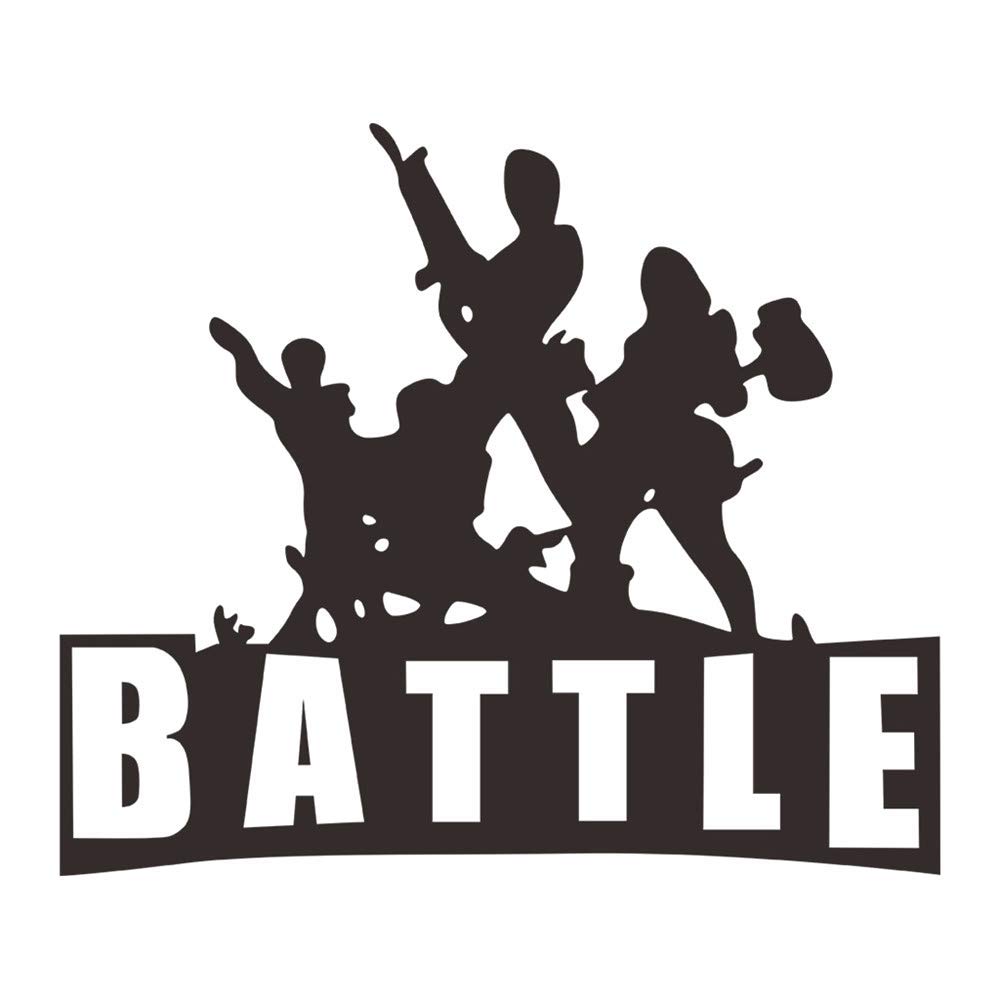 SITAKE Game Room Decor, “Battle” Boys Room Decorations for Bedroom, Kids Wall Decor and Wall Stickers for Playroom, 22.0 x 18.1 Inch