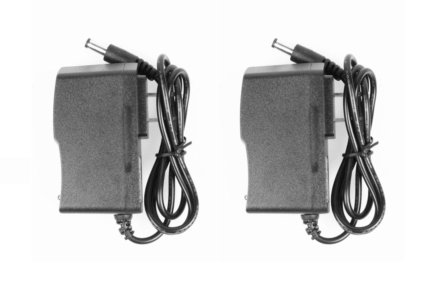 NOYITO 5V 1A Power Adapter AC120V 100-240V to DC 5V 1000mA 5W Power Supply Black Cable Length 4.9 ft (Pack of 2)