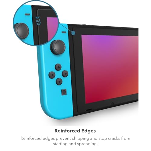 Invisible Shield ZAGG - Glass Elite+ Advanced Strength for Maximum Protection for Your Nintendo Switch, clear (200107647)