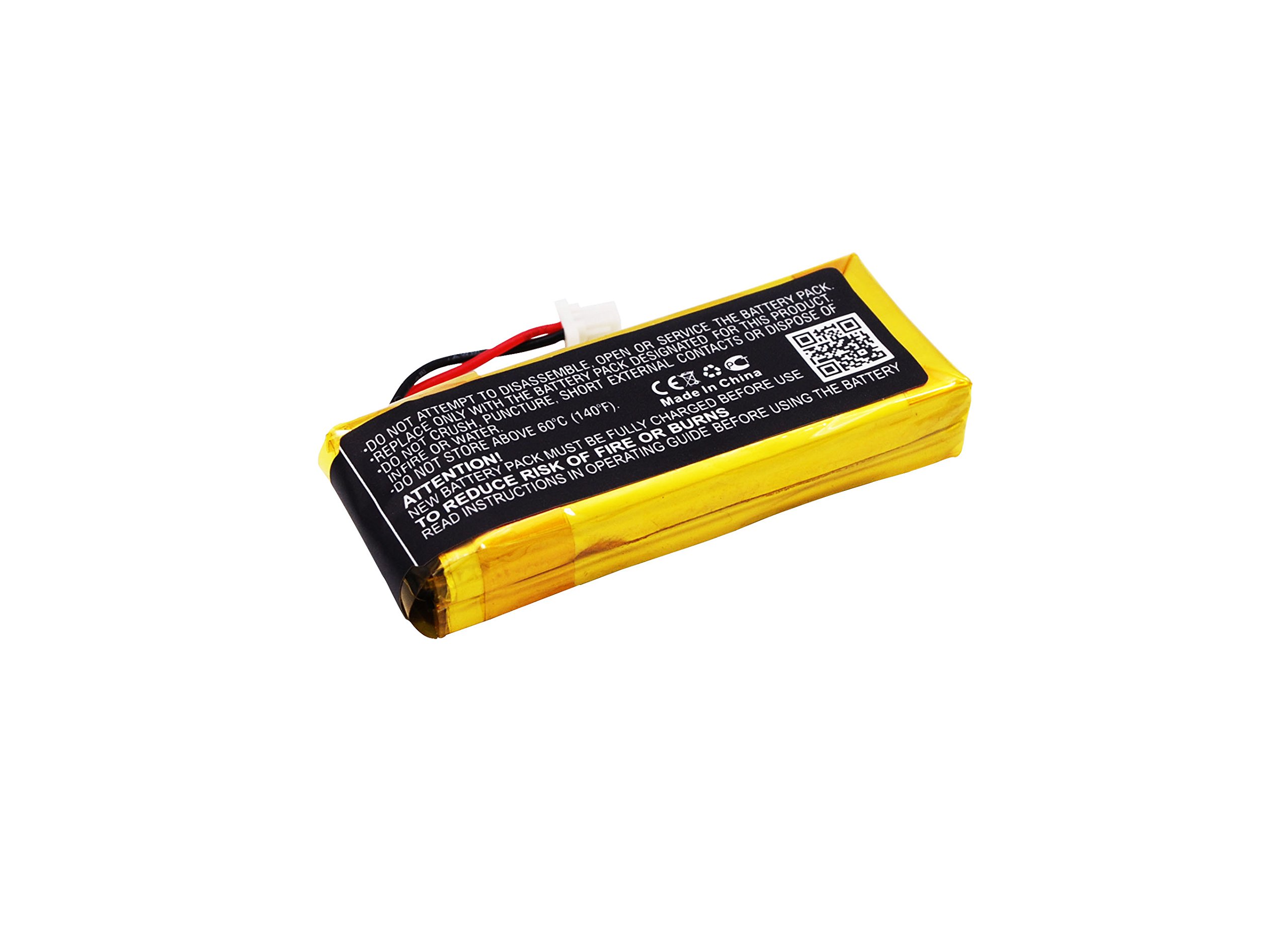 SHINEAR 800mAh Battery Replacement for Cardo Scala Rider G9 Scala Rider G4 G4 G9 Scala Rider G9x G9x BAT00002 WW452050-2P ZN452050PC-1S2P BAT00004 (3.7V)