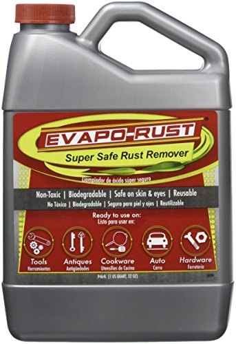 Evapo-Rust EVAER004 Rust Remover (EVAPO-RUSTâ„¢ , Case of 4 - 1 Quart Bottles)