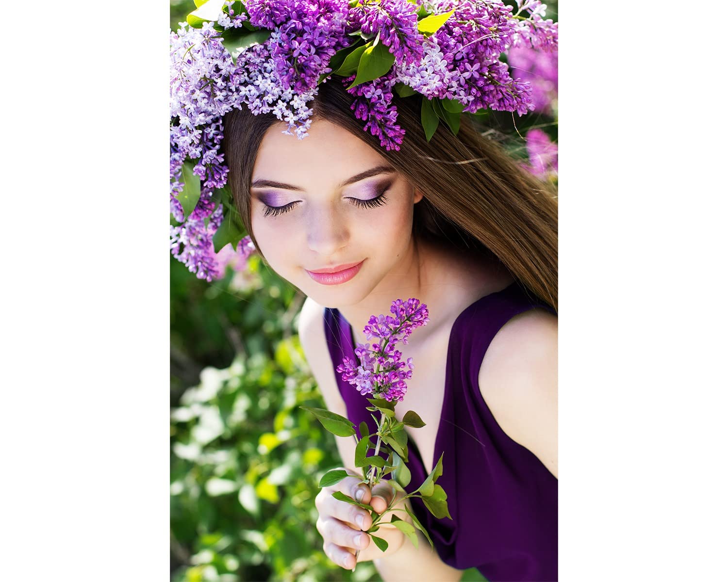 Ladybug Soap Company All Natural Solid Perfume True to Life Lilac Flower Scent In Full Bloom (1/4 oz Tin Jar (Easy Slide In Top))