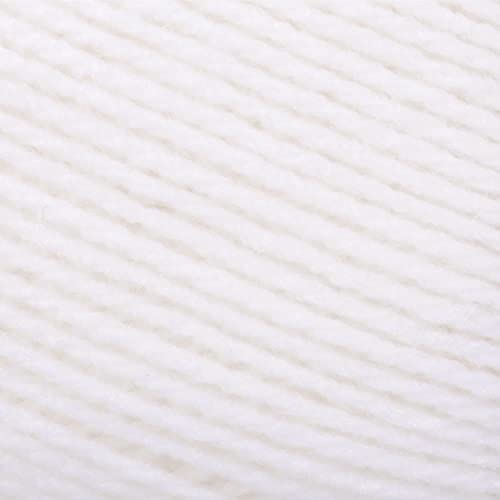 Bernat Baby Sport BB Baby White Yarn - 1 Pack of 12.3oz/350g - Acrylic - #3 Light - 1256 Yards - Knitting, Crocheting & Crafts