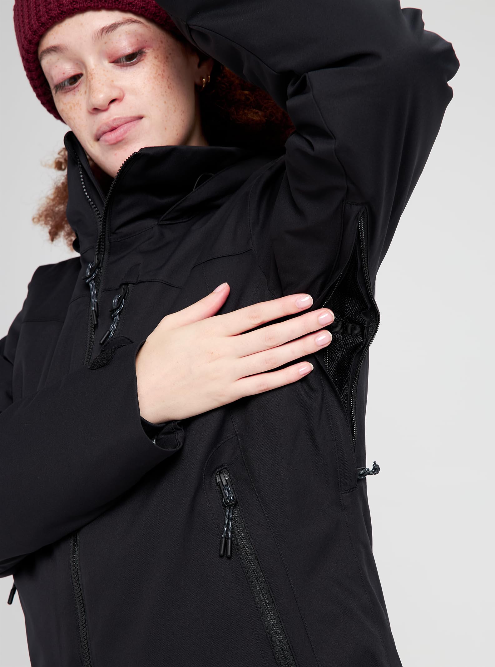 Burton Women's Lelah 2L Jacket, True Black, S