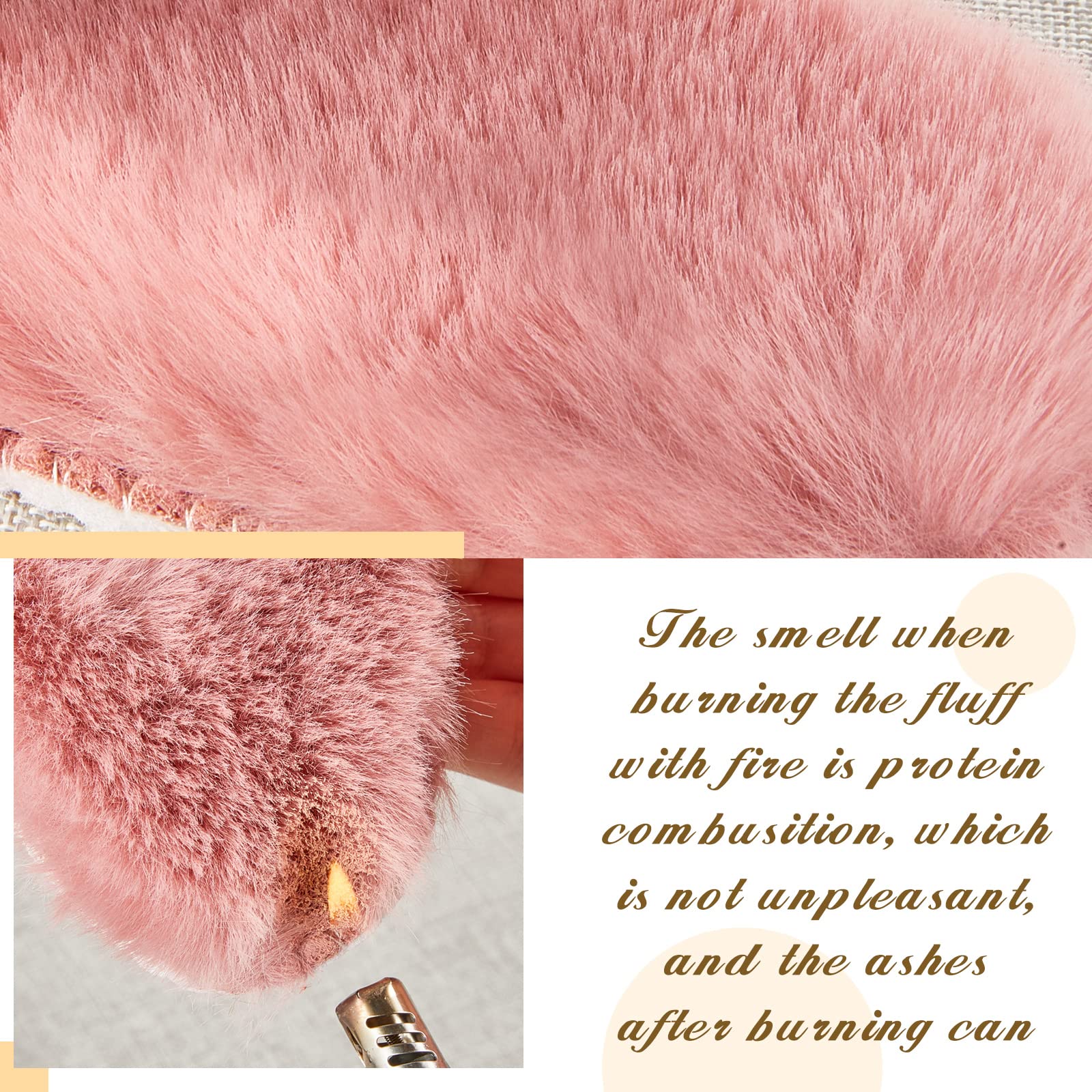 4 Pairs Women's Sheepskin Insole Winter Soft Warm Wool Insoles Thick Fuzzy Replacement Foot Inserts for Shoes Boots Slippers (Women 8 Medium US)