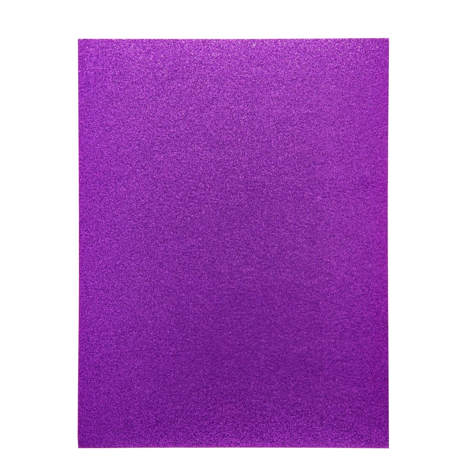 30 Sheets Silver Glitter Cardstock Paper for DIY Crafts, Card Making, Invitations, Double-Sided, 300gsm (8.5 x 11 In)
