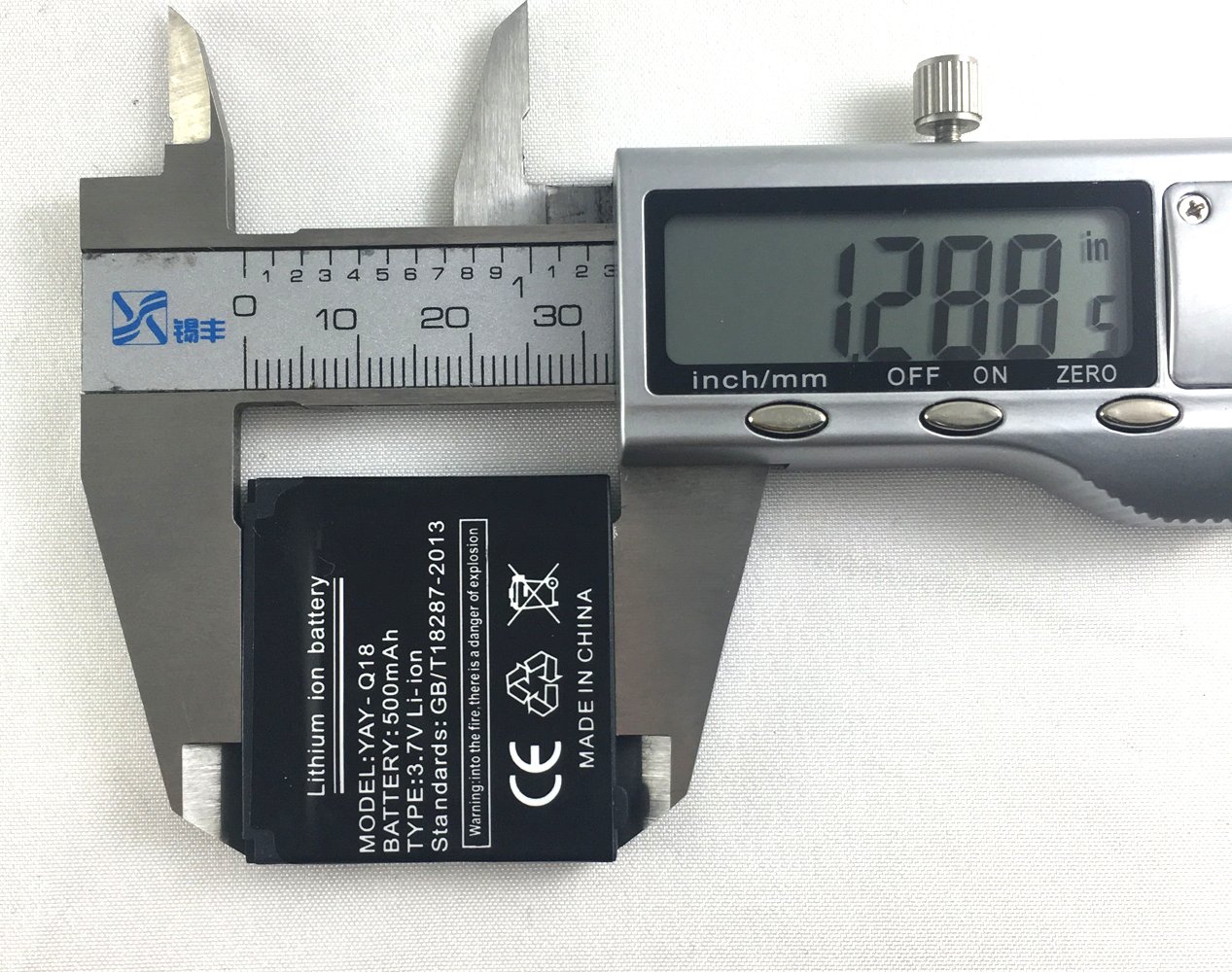 OCTelect gt08 smartwatch Battery,Smart Watch Battery 360MAH Rechargable Lithium Battery for CNPGD smartwatch