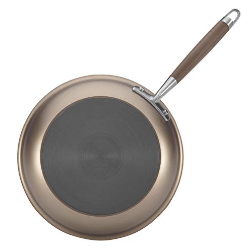 Anolon Advanced Hard Anodized Nonstick Fry Pan/Skillet, 8 Inch, Brown Umber