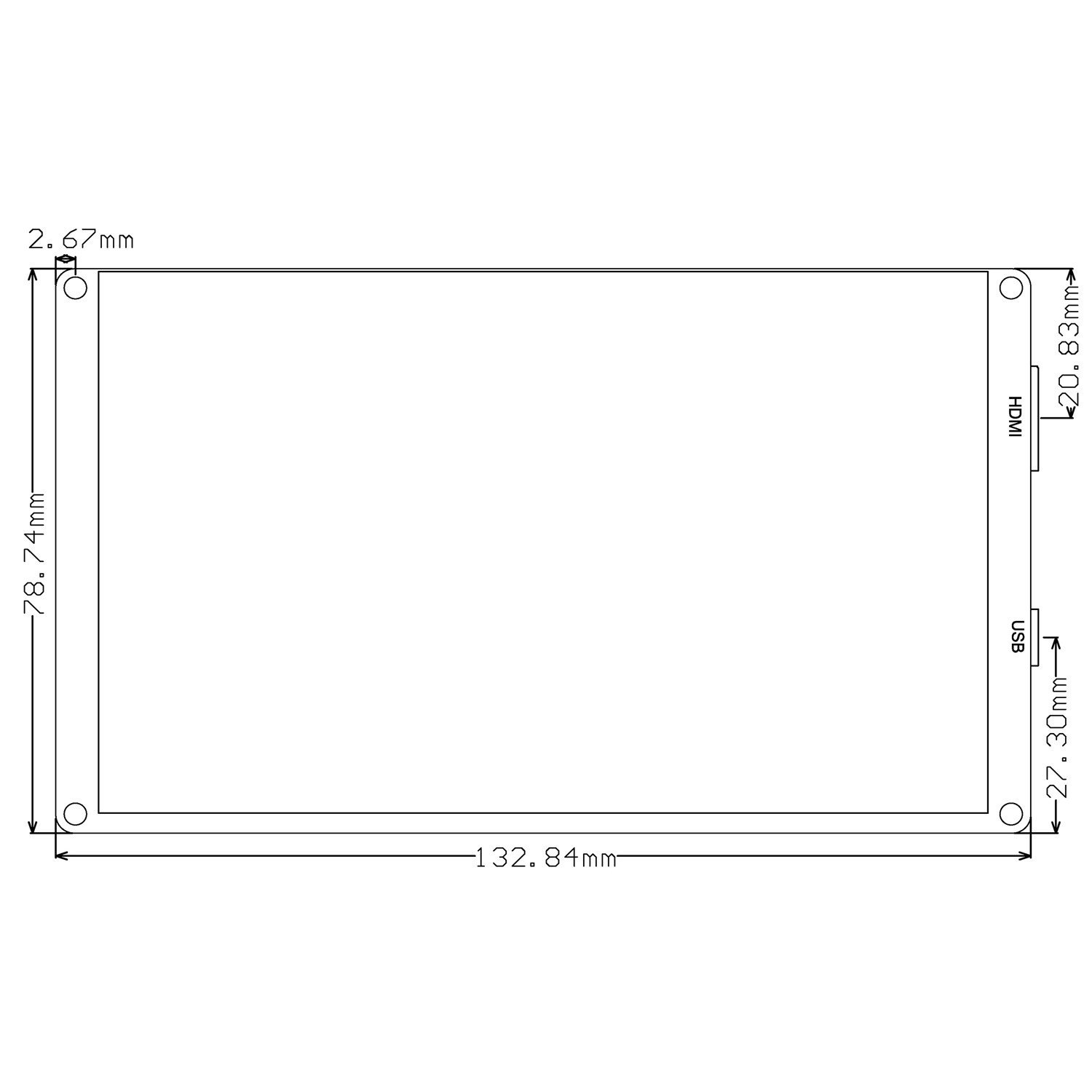 GeeekPi 5 Inch Capacitive Touch Screen 800x480 HDMI Monitor TFT LCD Display for Raspberry Pi 4 Model B, Raspberry Pi 3/2 Model B/B+/Pi Zero & BeagleBone Black & PC