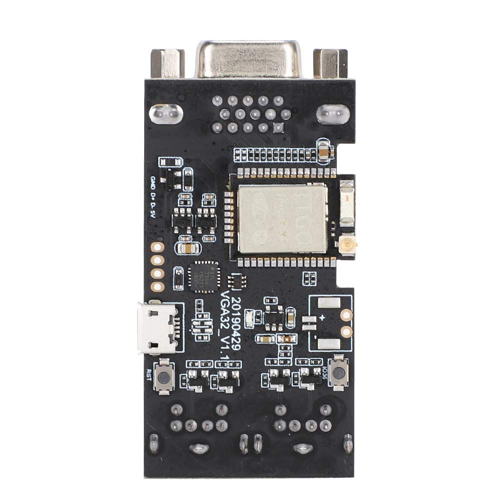 VGA Control Module, PS/2 Keyboard Control Module Support Network IPv4/IPv6/SSL.TCP/UDP/HTTP/FTP/MQTT, Control Module for FreeRTOS