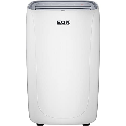 Emerson Quiet Kool 300-Sq 8000 Ashrae / 5000 BTU DOE Portable Air Conditioner with Dehumidifier and Remote Control, AC for Apartment, Bedroom, Medium Rooms up to 300 Sq. Ft. in White