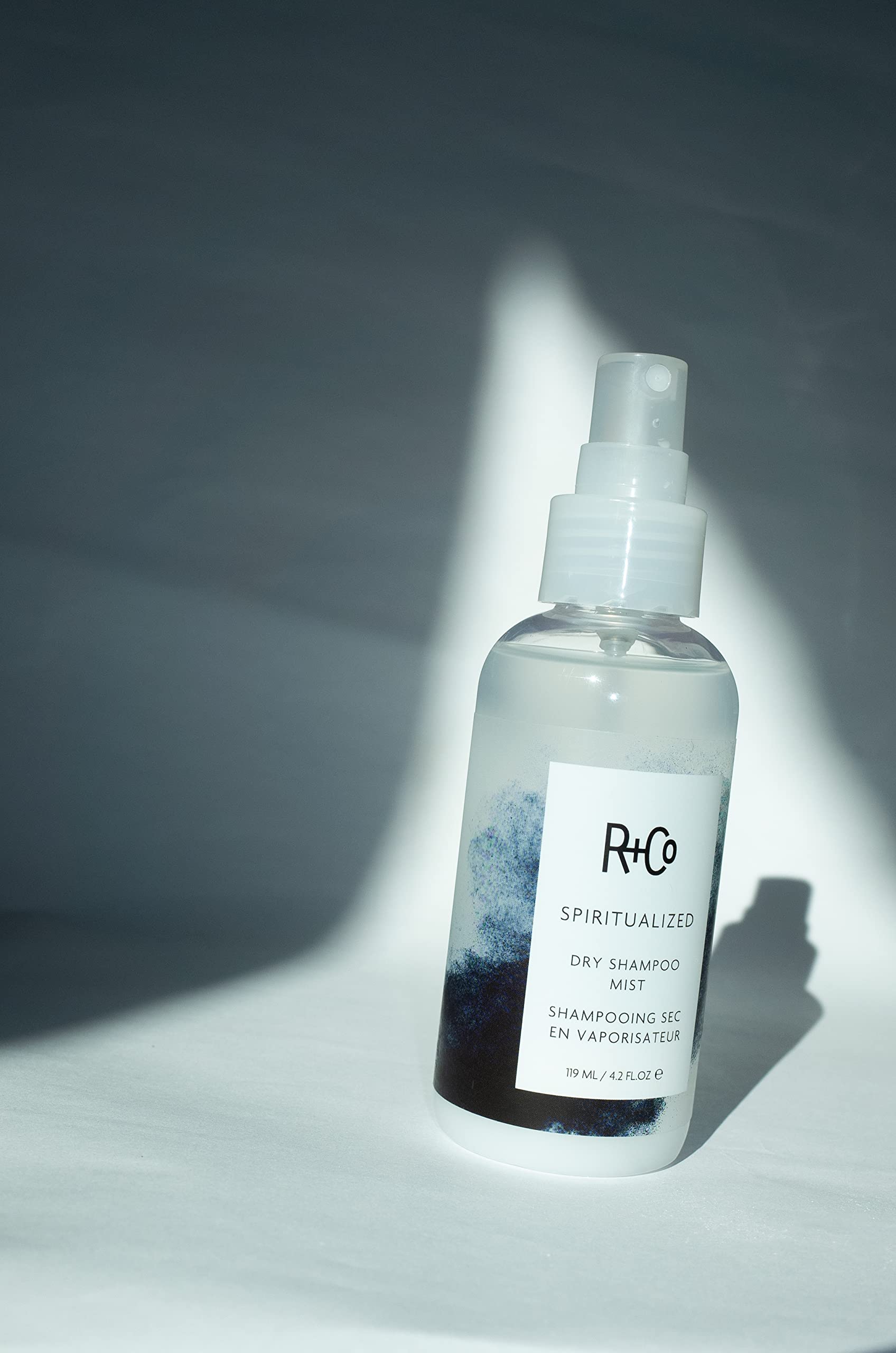 R+Co Spiritualized Travel Dry Shampoo Mist | Cleanses + Refreshes, Residue-Free Dry Shampoo | Vegan + Cruelty-Free | 1.7 Oz