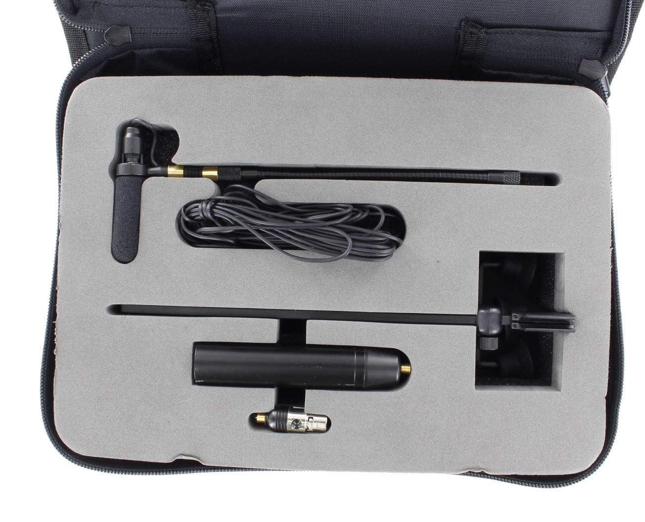AV-JEFES PMM19B-SH4-PA Piano Clip-On Musical Instrument Microphone for Shure Microphone and Phantom Power Input