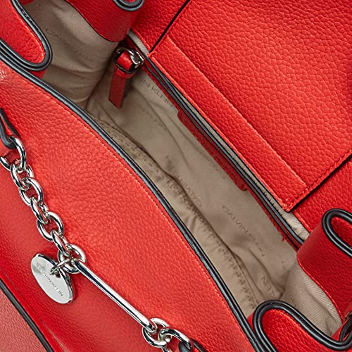 Calvin Klein Lennon Novelty Shoulder Bag, Crimson