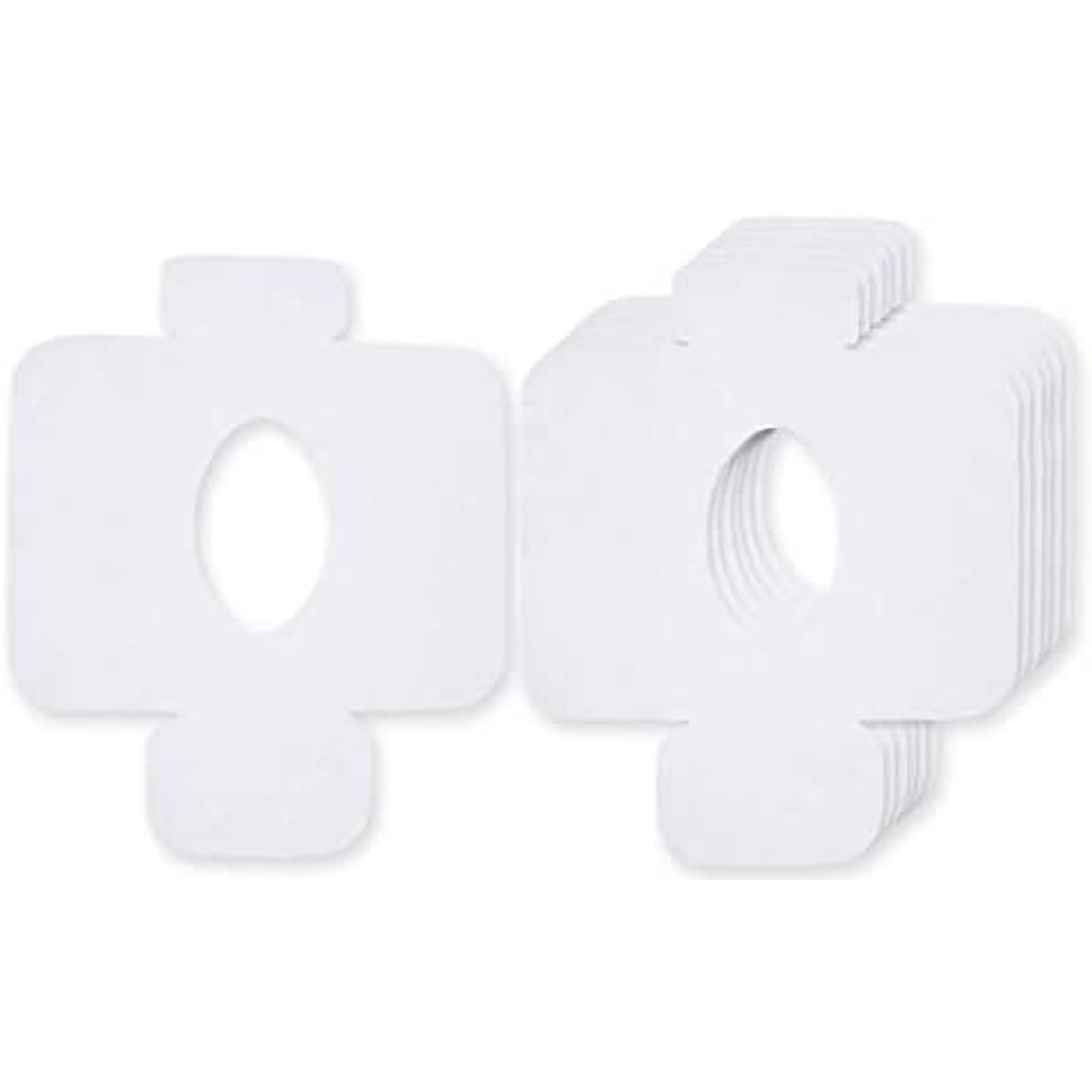 BLUE PANDA 20 Pieces Disposable Travel Toddler Public Toilet Seat Covers for Kids Potty Training, individually Wrapped, Extra Large, White, 24x29"